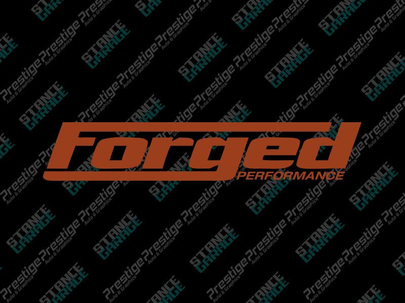 Forged Performance – Prestige Auto & Graphics